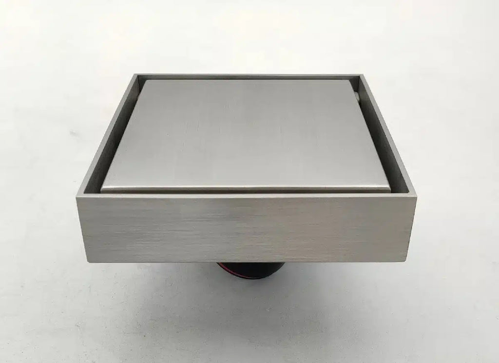 Floordrain Square 100mm AISI 316L MSN – COCOON